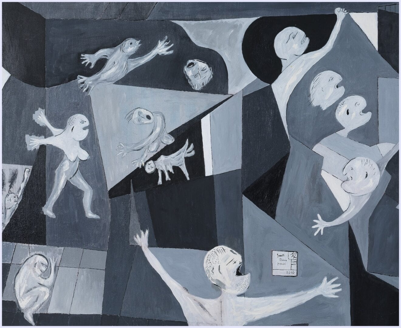 Studio in Guernica 1 - Fausto Maria Franchi - Artnuances Gallery