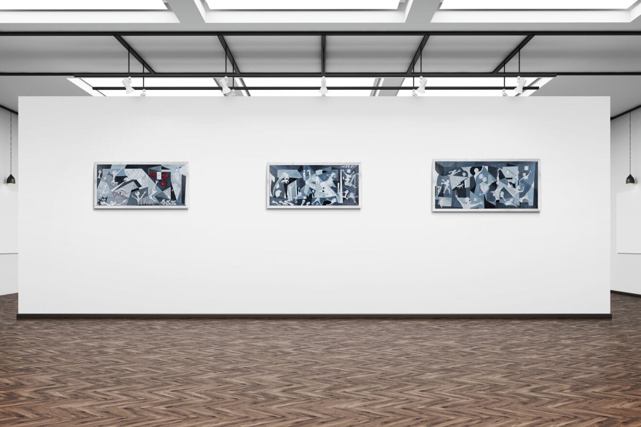 Studio in Guernica 1 - Fausto Maria Franchi - Artnuances Gallery