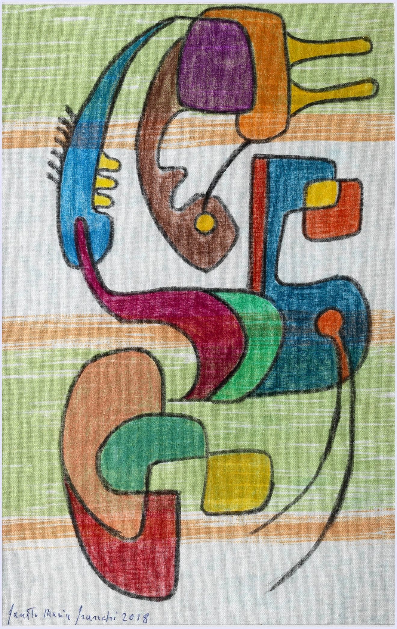 Cartongioco 8 - Fausto Maria Franchi - Artnuances Gallery
