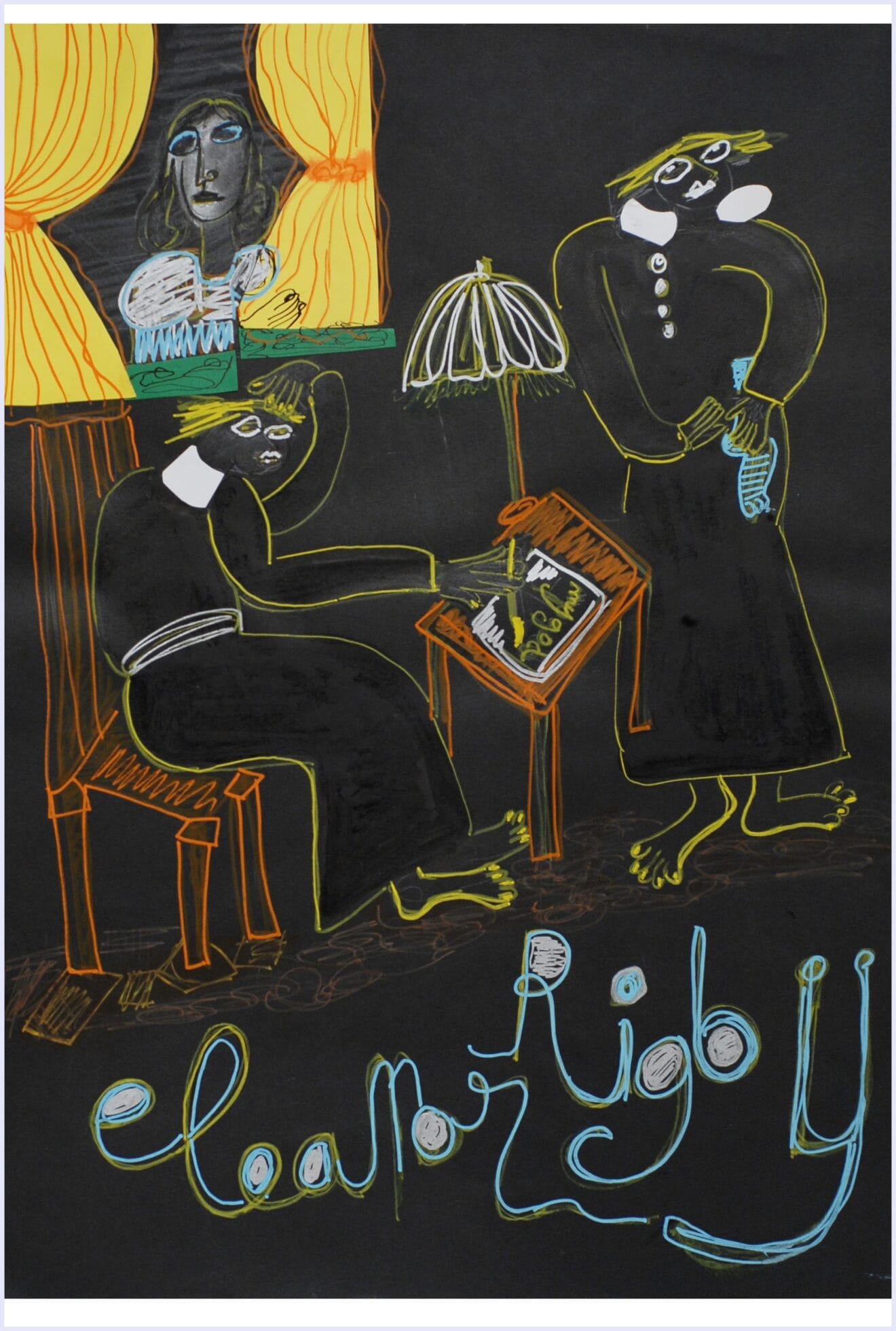 Eleanor Rigby 2 - Marie Reine Levrat - Artnuances Gallery