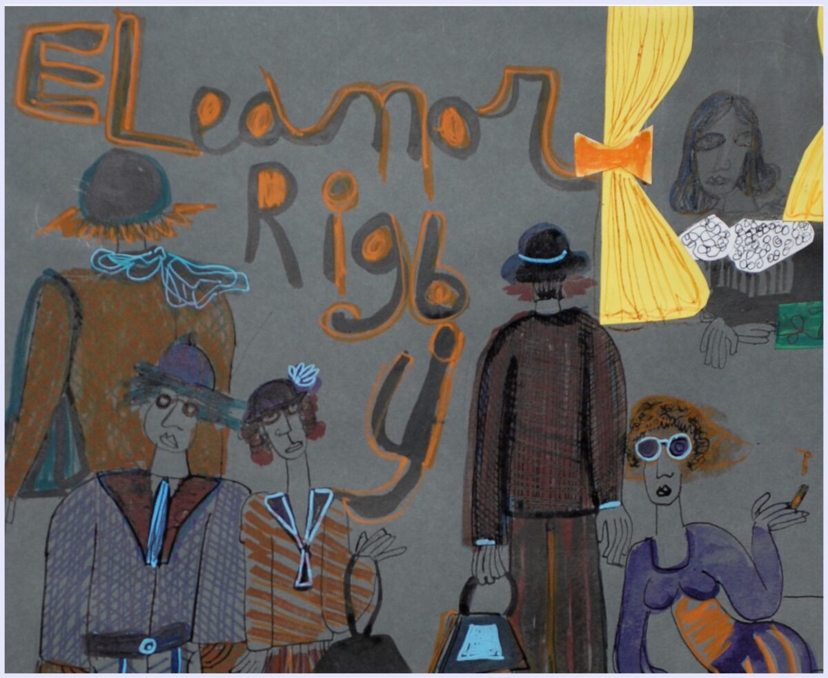 Eleanor Rigby - Marie Reine Levrat - Artnuances Gallery