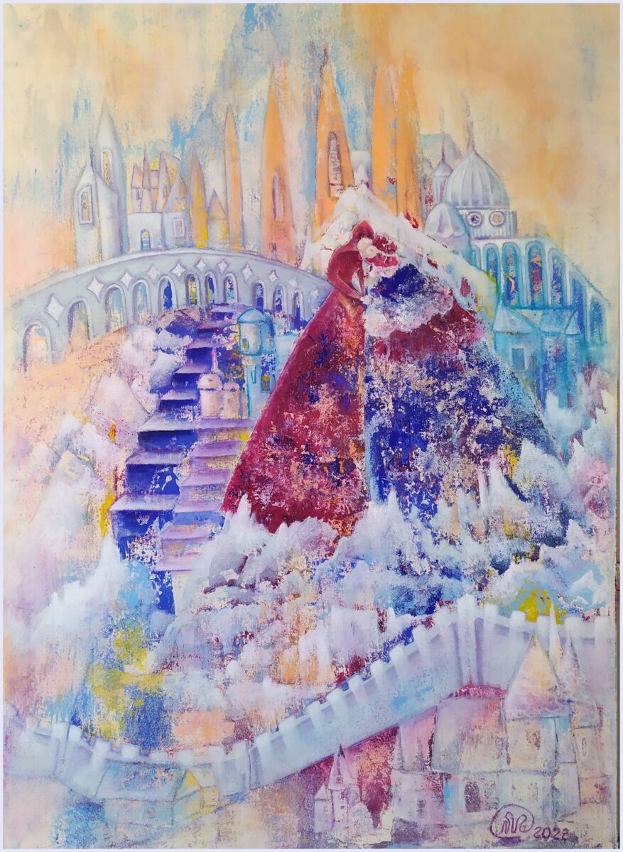 La città dell'amore - Natalia Vinogradova - Artnuances Gallery