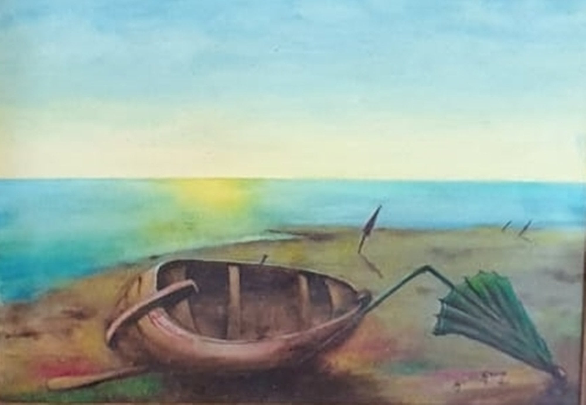 E' finita l'estate - Private collection - Artnuances Gallery